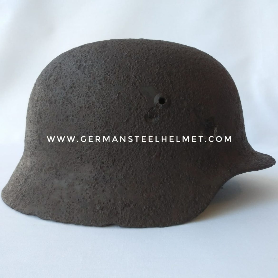 Wehrmacht M35 helmet SE66 – From Kaliningrad – German Steel Helmet