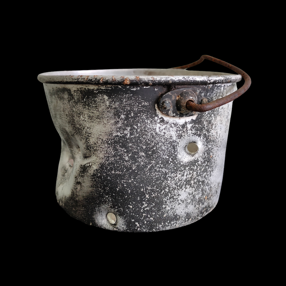 Soviet Red Army SSh-39 and battle damage Mess tin round – Alakurtti ...