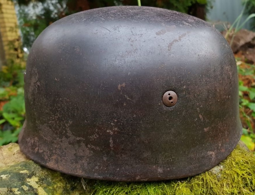 WWII German Paratrooper M38 ET68 Helmet – German Steel Helmet